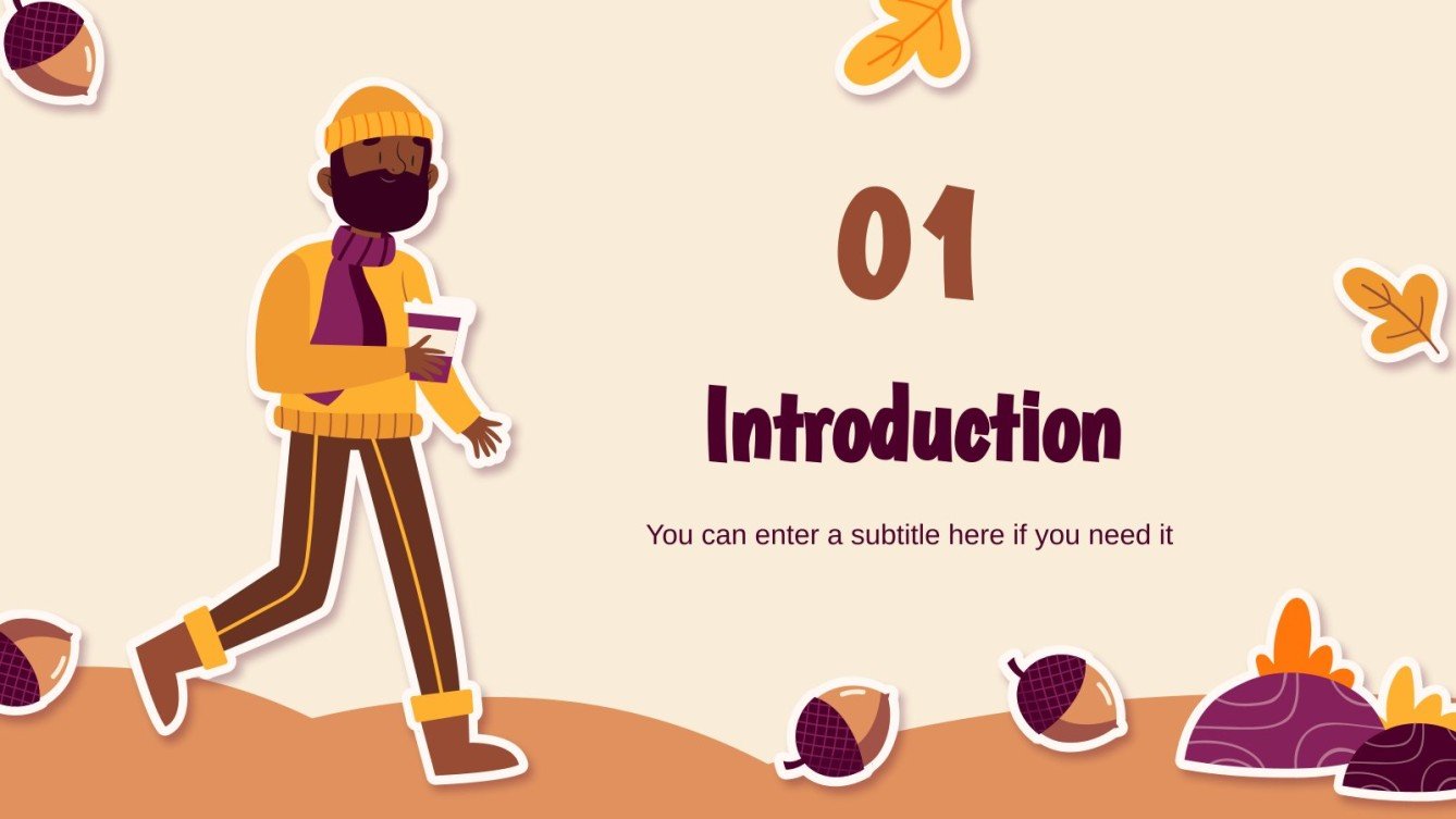 Fall Break for Pre-K | Google Slides & PowerPoint