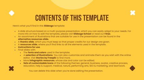 Jellow Yellow Google Slides theme & PowerPoint template