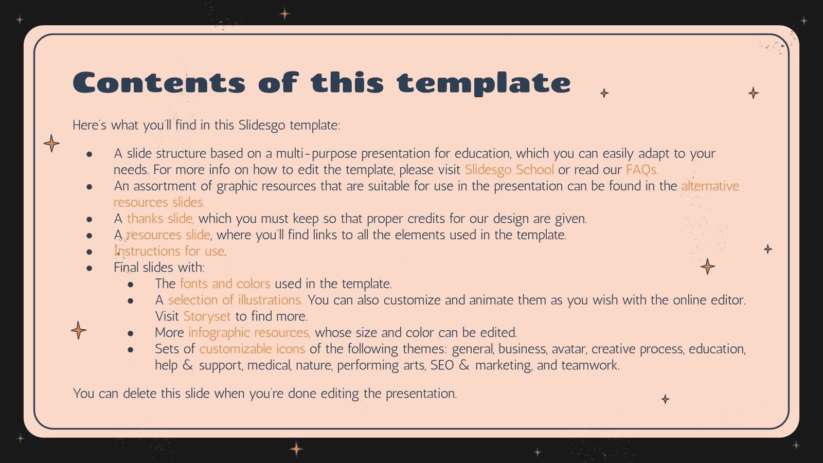 Tarot Style Slides for Middle School | Google Slides & PPT