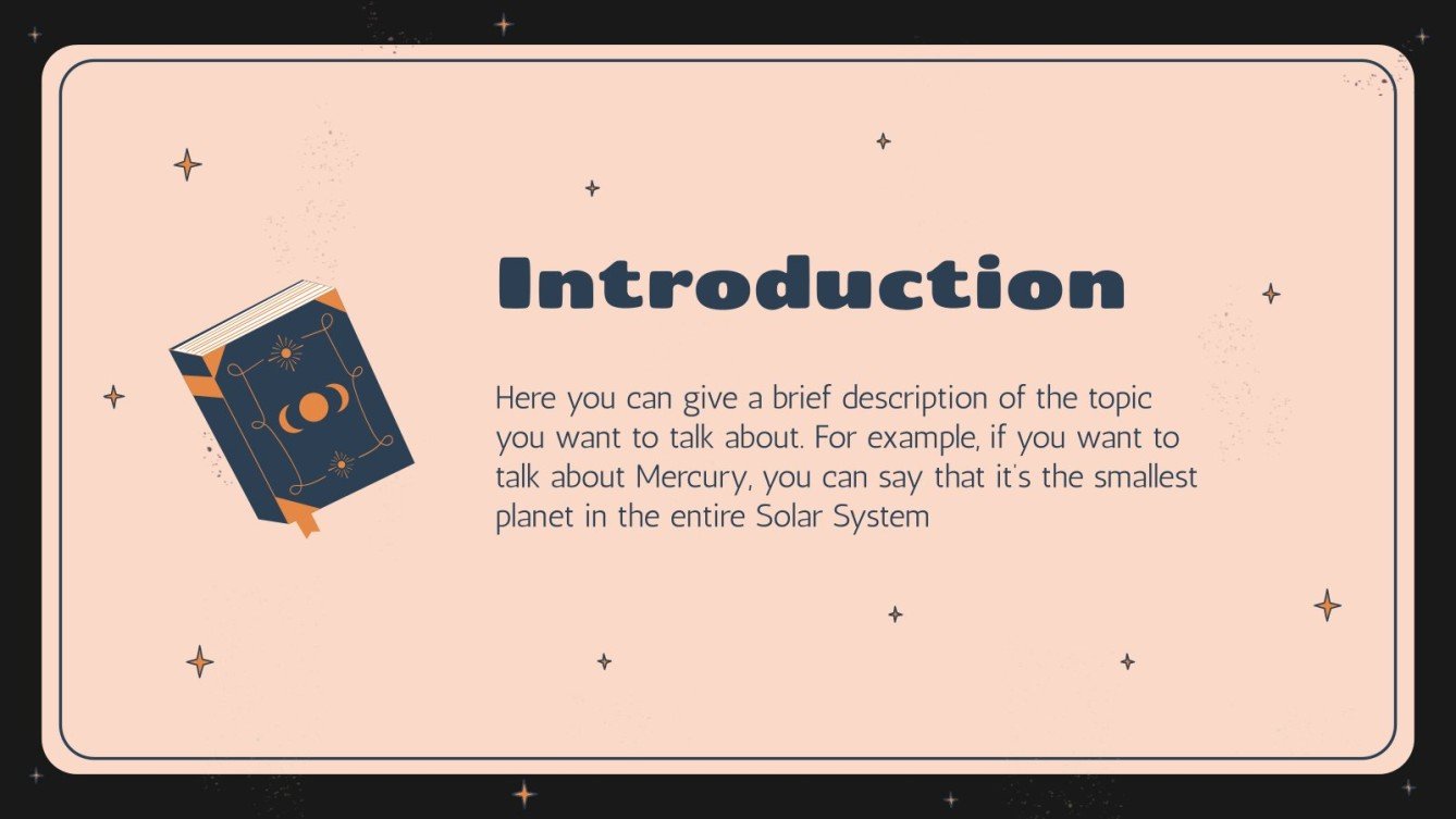 Tarot Style Slides for Middle School | Google Slides & PPT