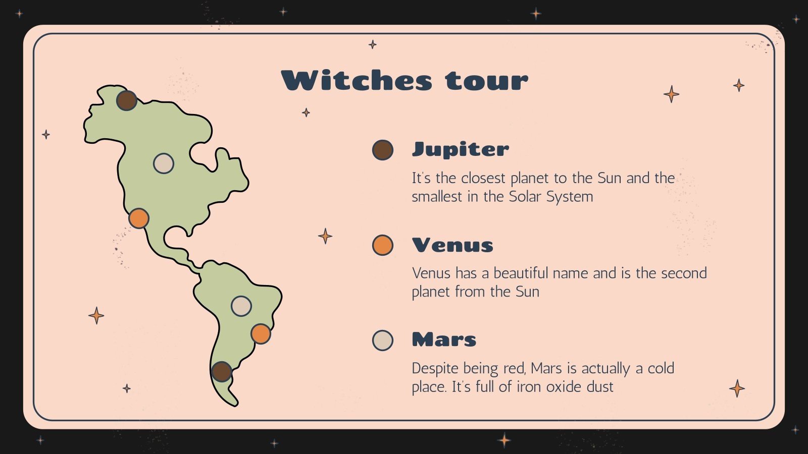 Tarot Style Slides for Middle School | Google Slides & PPT