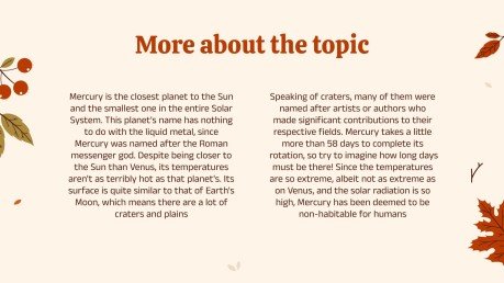 Fall is Coming | Google Slides & PowerPoint