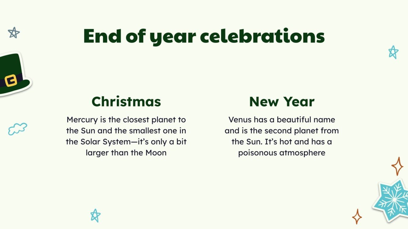 Holidays and Celebrations - Pre-K | Google Slides & PPT