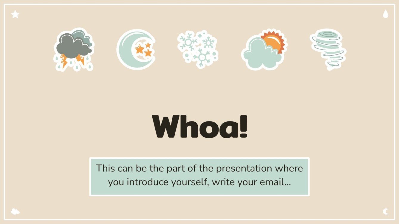 Weather and Seasons - Science - Pre-K | Google Slides & PPT