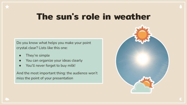 Weather and Seasons - Science - Pre-K | Google Slides & PPT