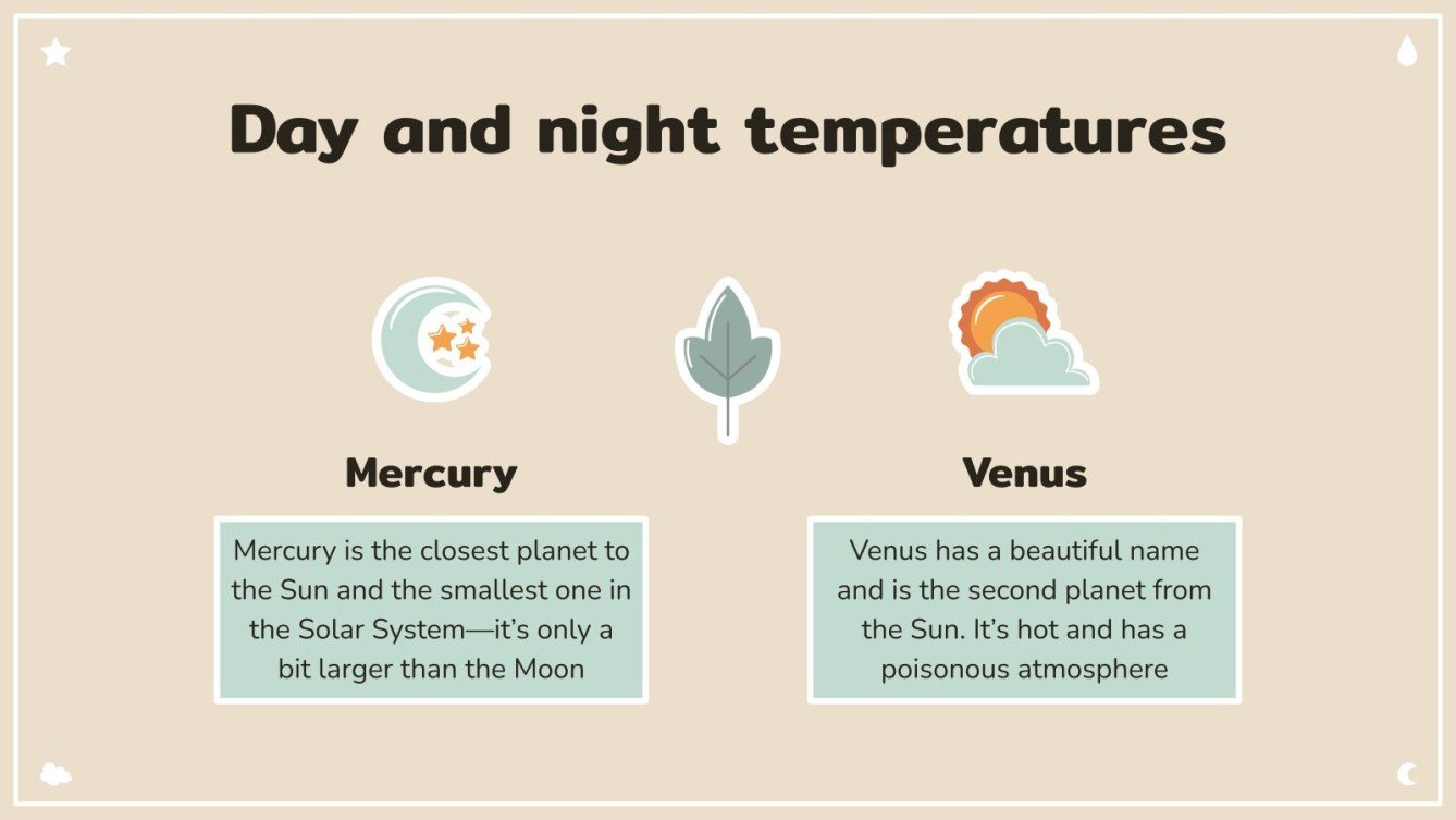 Weather and Seasons - Science - Pre-K | Google Slides & PPT