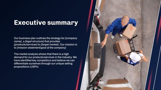 Export Services Business Plan | Google Slides & PowerPoint