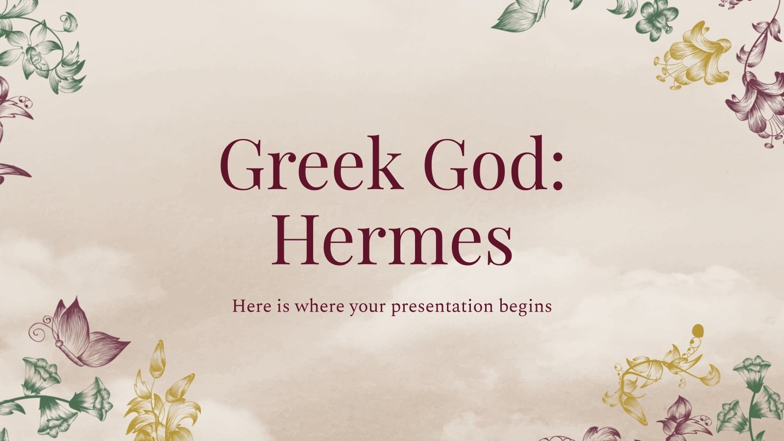 Dioses griegos: Hermes | Google Slides y PowerPoint