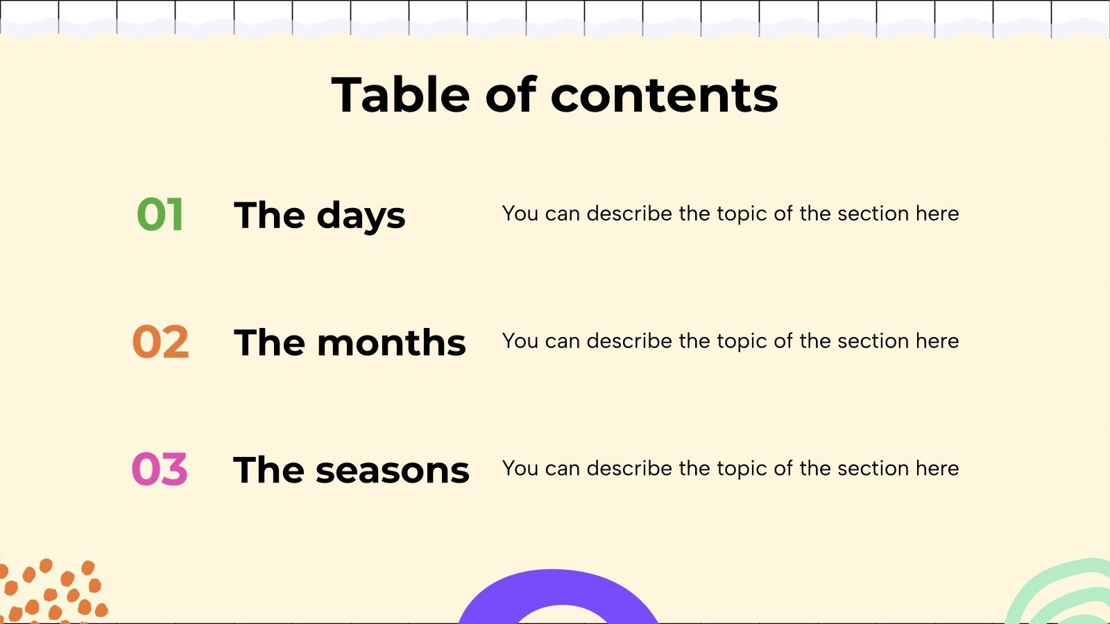 Days of the Week and Months of the Year in Spanish