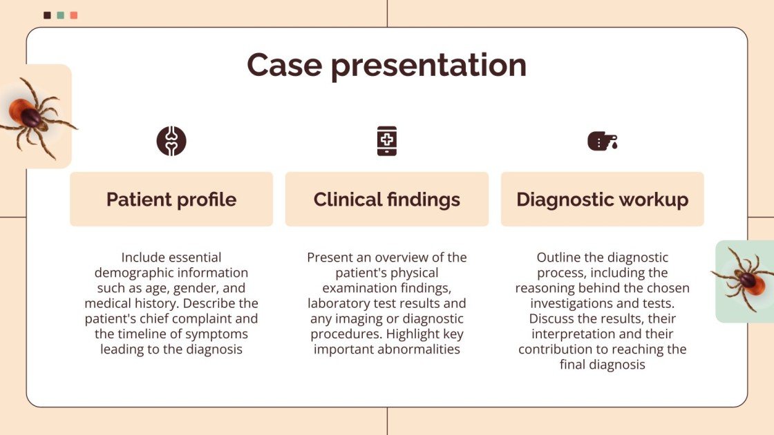 Patient with Lyme Disease Case Report | Google Slides & PPT