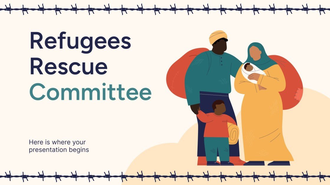 Free Google Slides & PowerPoint templates about refugees
