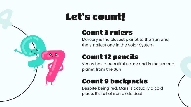 Numbers and Counting 1-20 in Spanish | Google Slides