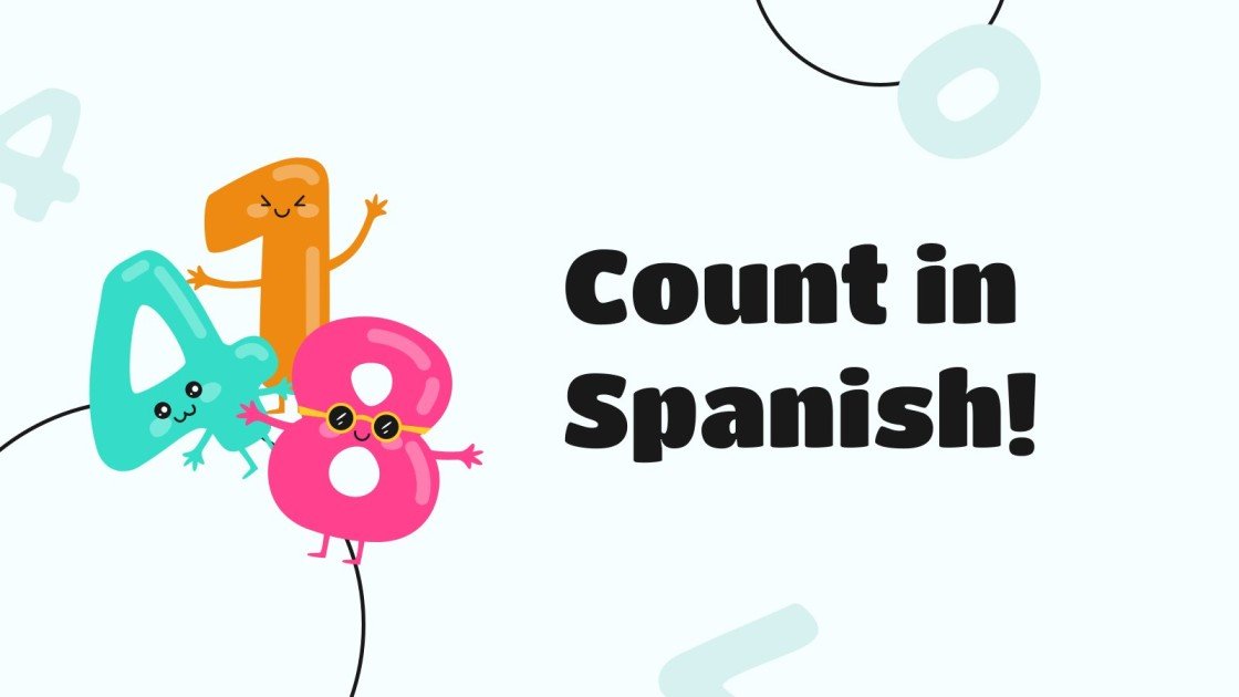 Numbers and Counting 1-20 in Spanish | Google Slides