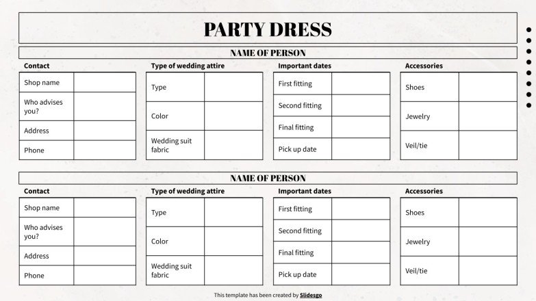 Event Party Planner | Google Slides & PowerPoint template