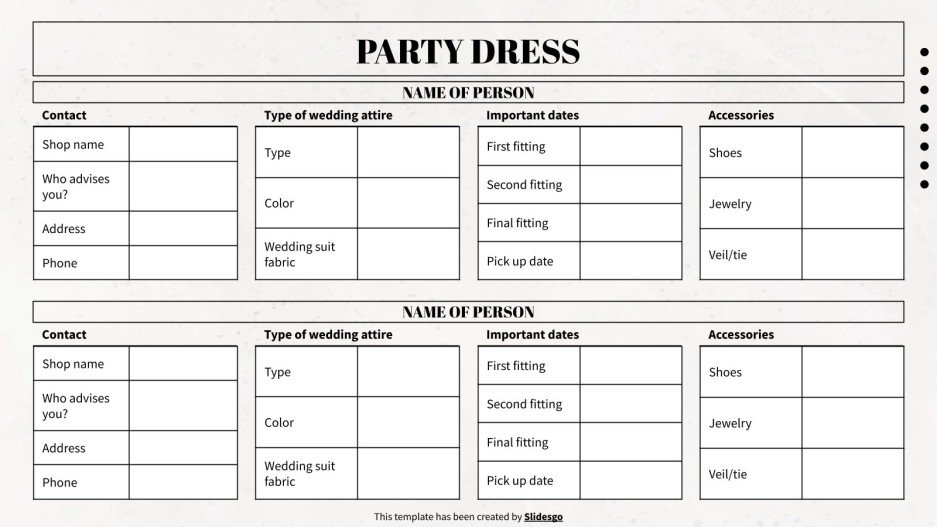 Event Party Planner | Google Slides & PowerPoint template