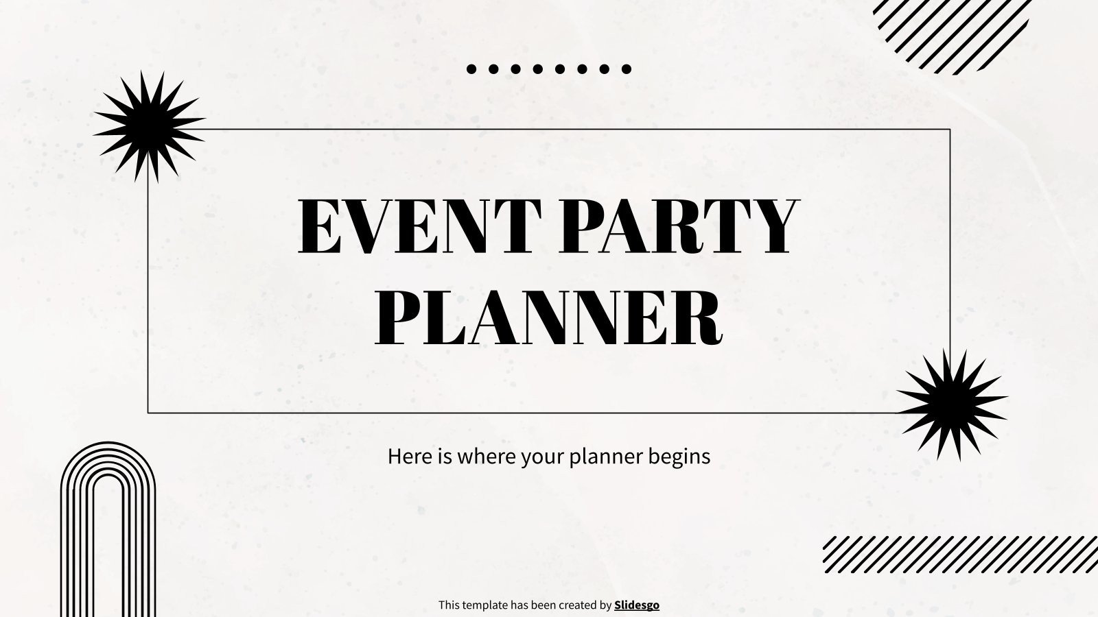 Free templates for Google Slides and PPT about events