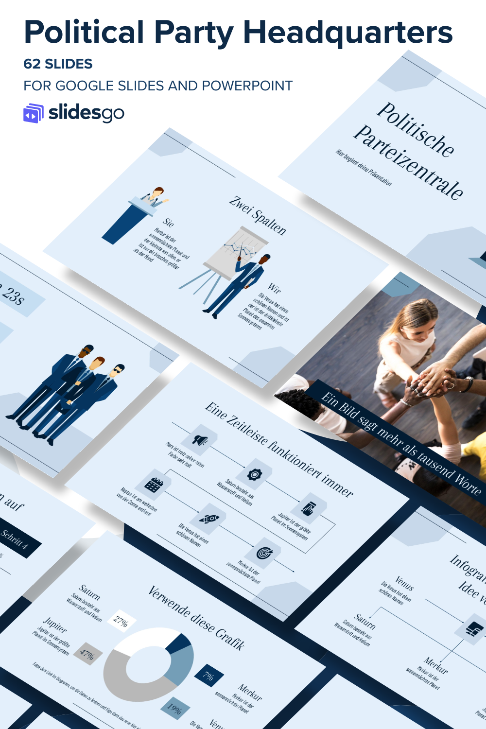 Political Party Headquarters | Google Slides & PowerPoint
