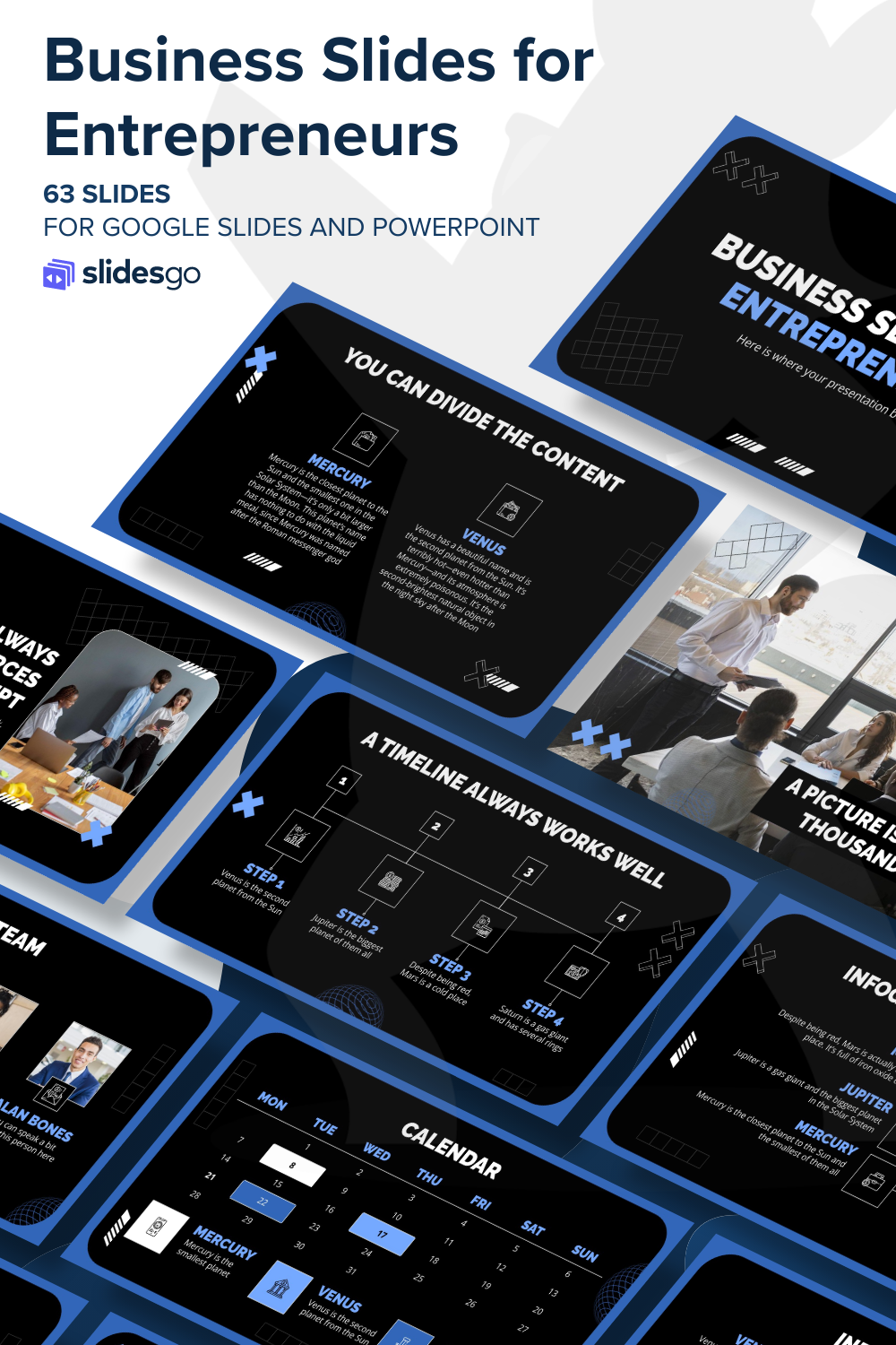 Business Slides for Entrepreneurs | Google Slides & PPT