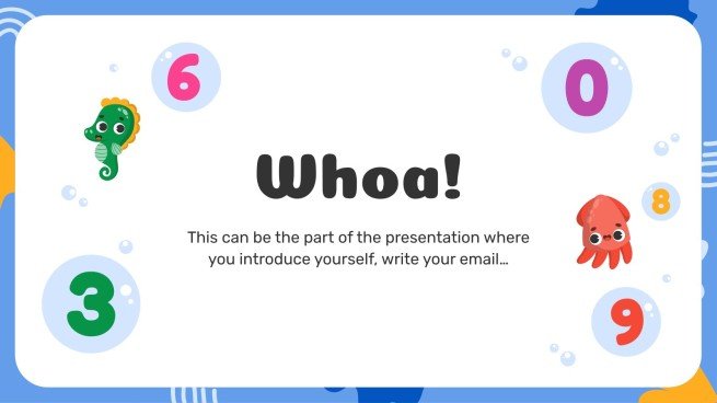 Numbers and Counting 1-20 - German | Google Slides