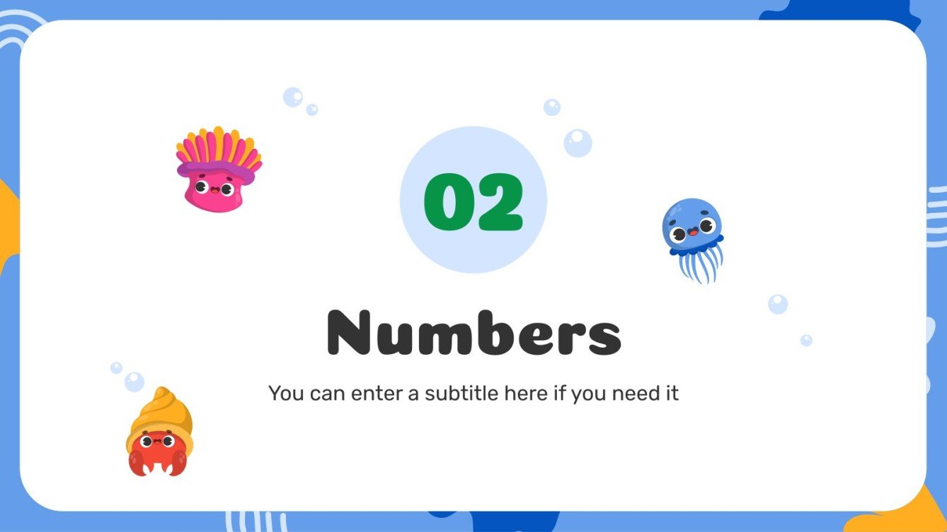 Numbers and Counting 1-20 - German | Google Slides