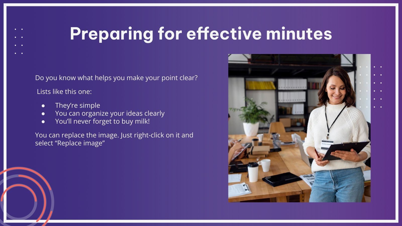 Meeting Minutes | Google Slides & PowerPoint
