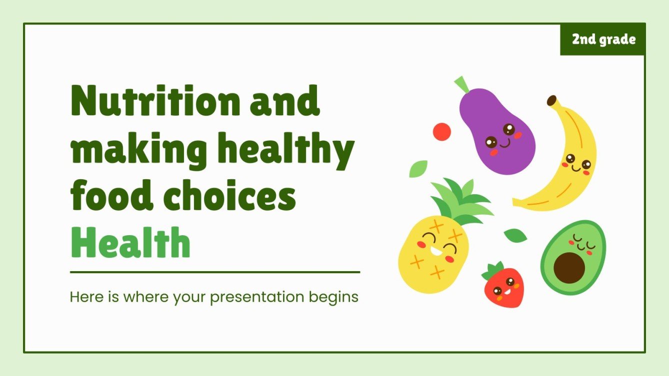 Nutrition and Making Healthy Food Choices