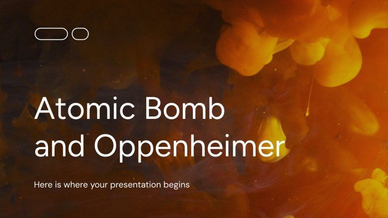 Atomic Bomb and Oppenheimer | Google Slides & PowerPoint