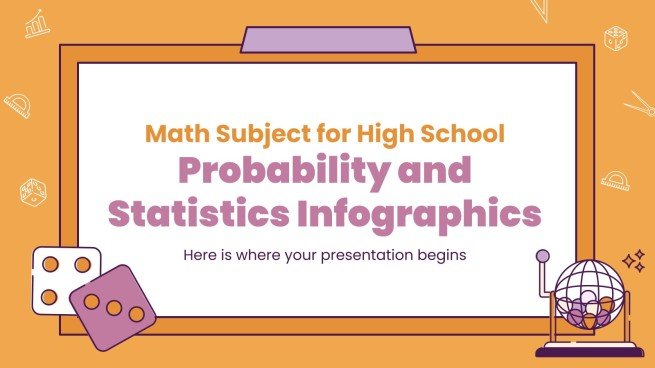 Math Subject: Probability and Statistics Infographics