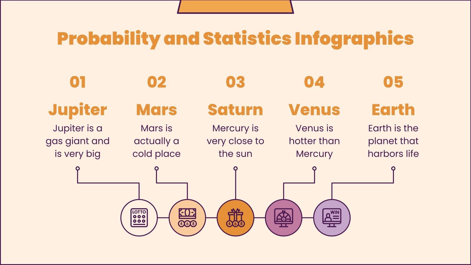 Math Subject: Probability and Statistics Infographics