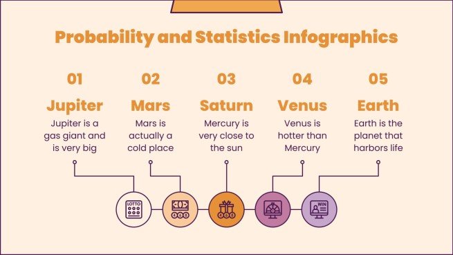 Math Subject: Probability and Statistics Infographics