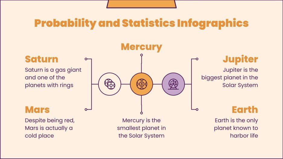 Math Subject: Probability and Statistics Infographics