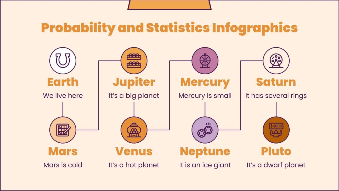 Math Subject: Probability and Statistics Infographics