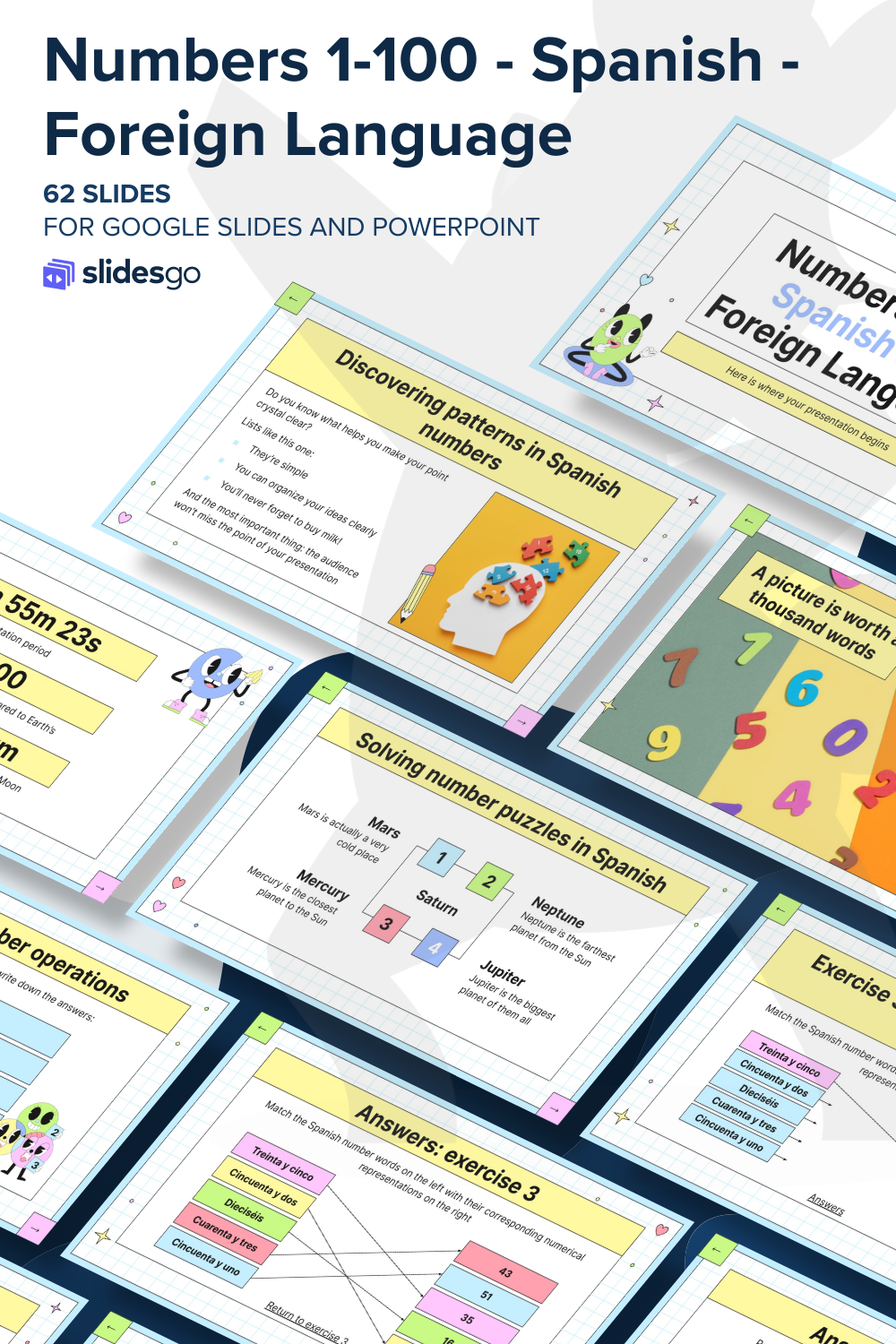 Numbers 1-100 - Spanish as a Foreign Language