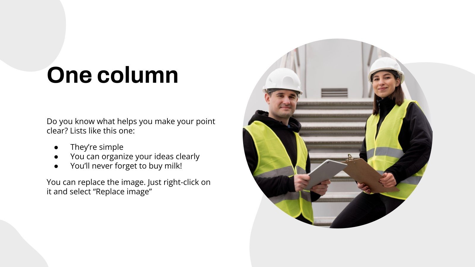 Safety at Work Business Meeting | Google Slides & PowerPoint