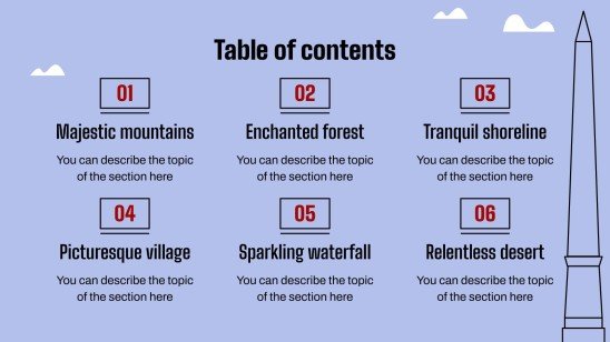 Places and Geographical Features - French - 7th Grade