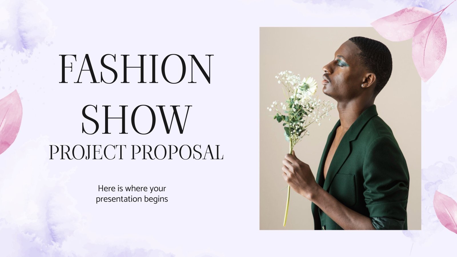 Fashion Show Project Proposal | Google Slides & PowerPoint