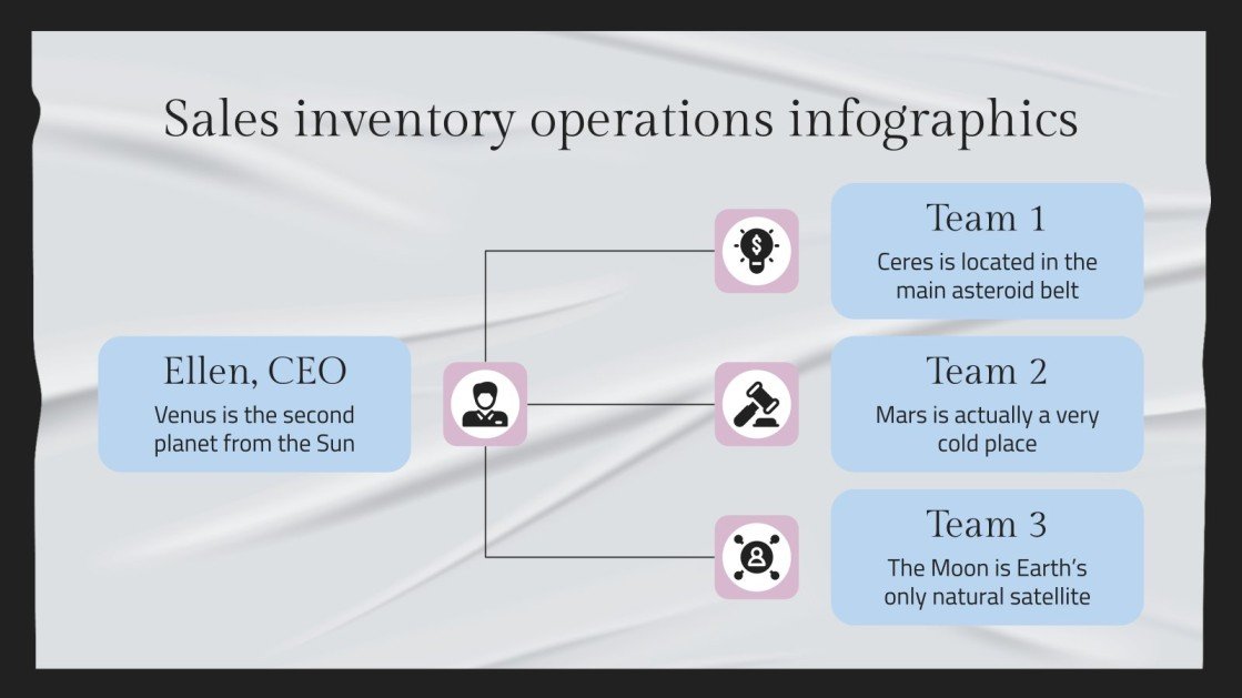 Sales Inventory Operations Business Plan Infographics