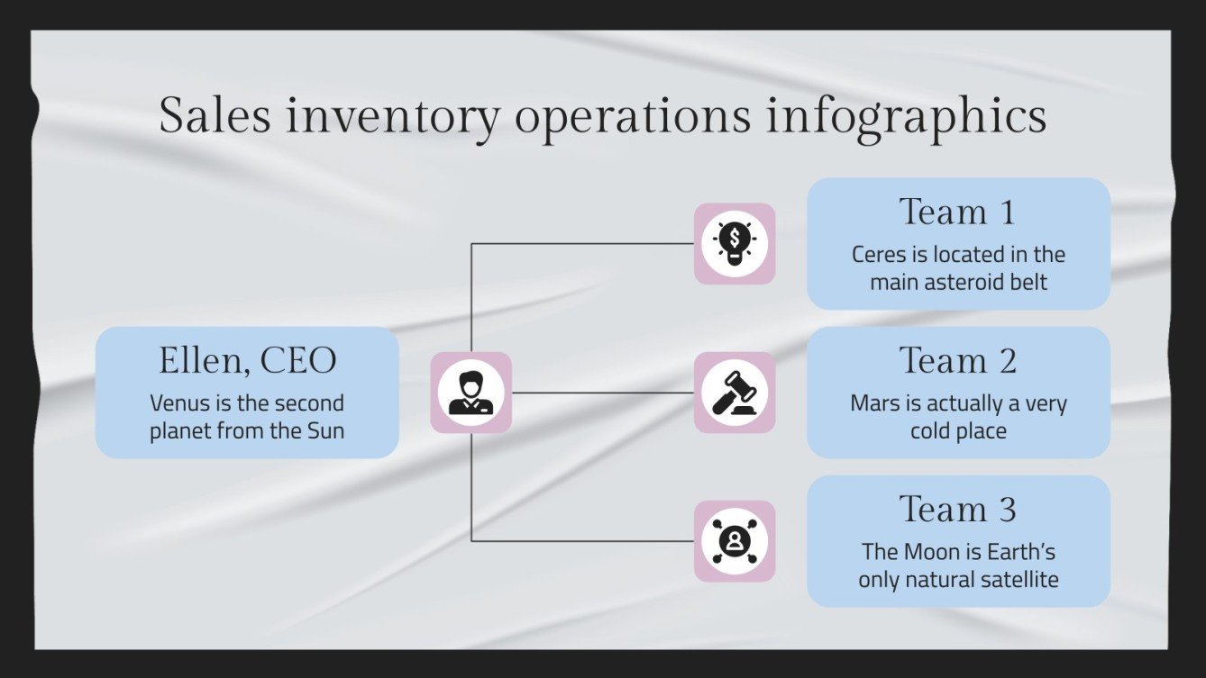 Sales Inventory Operations Business Plan Infographics