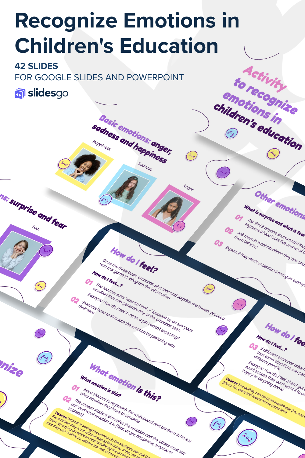 Activity to Recognize Emotions in Children's Education