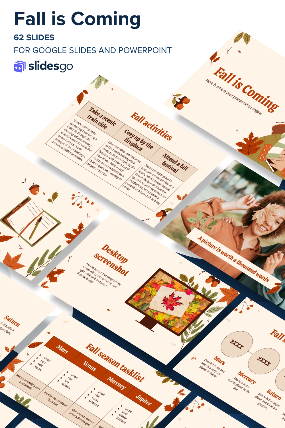 Fall is Coming | Google Slides & PowerPoint