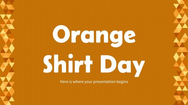 Orange Shirt Day | Google Slides & PowerPoint