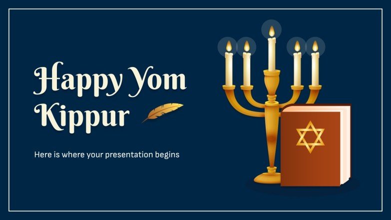 Free Jewish-themed templates for Google Slides & PowerPoint