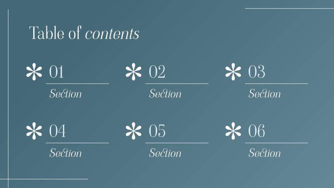 Elegant Serif Font Project Proposal | Google Slides & PPT