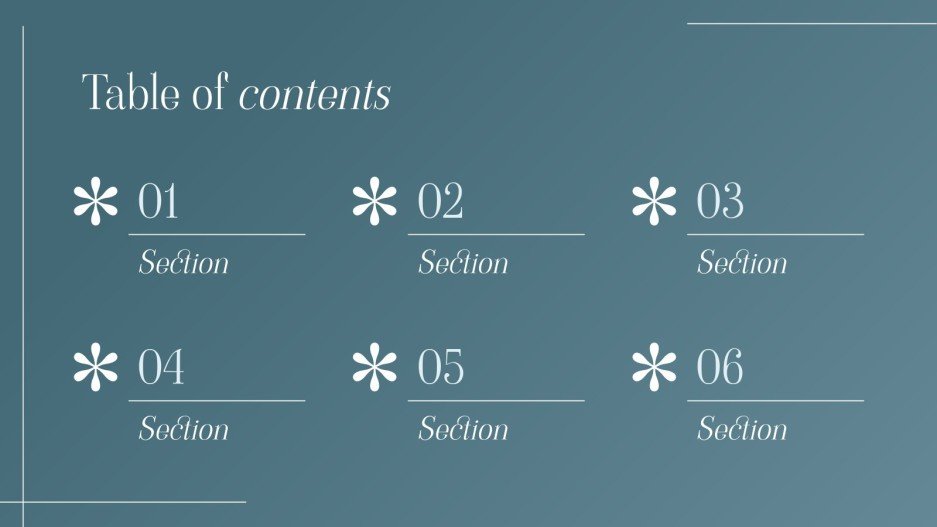 Elegant Serif Font Project Proposal | Google Slides & PPT
