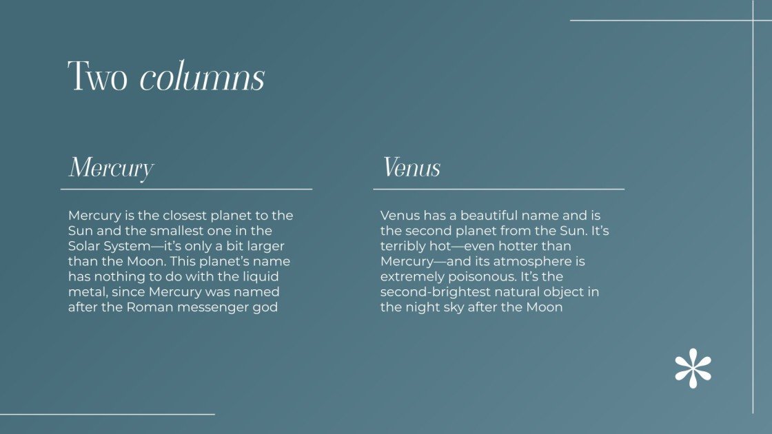 Elegant Serif Font Project Proposal | Google Slides & PPT