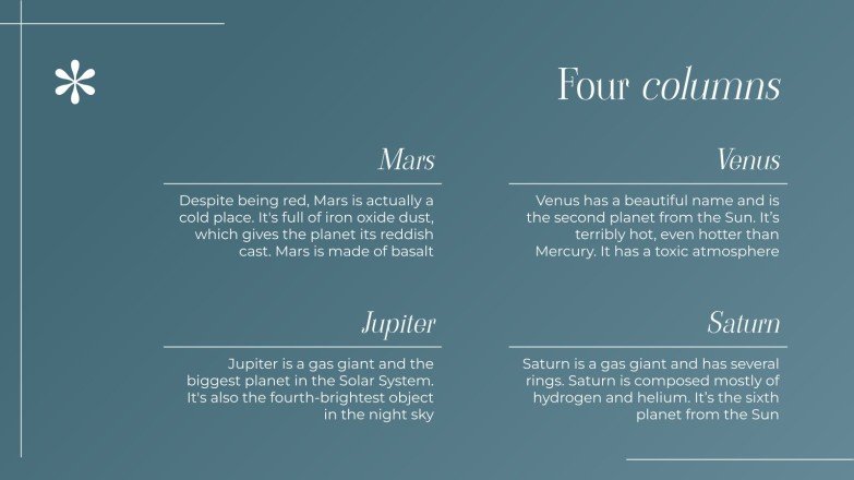 Elegant Serif Font Project Proposal | Google Slides & PPT