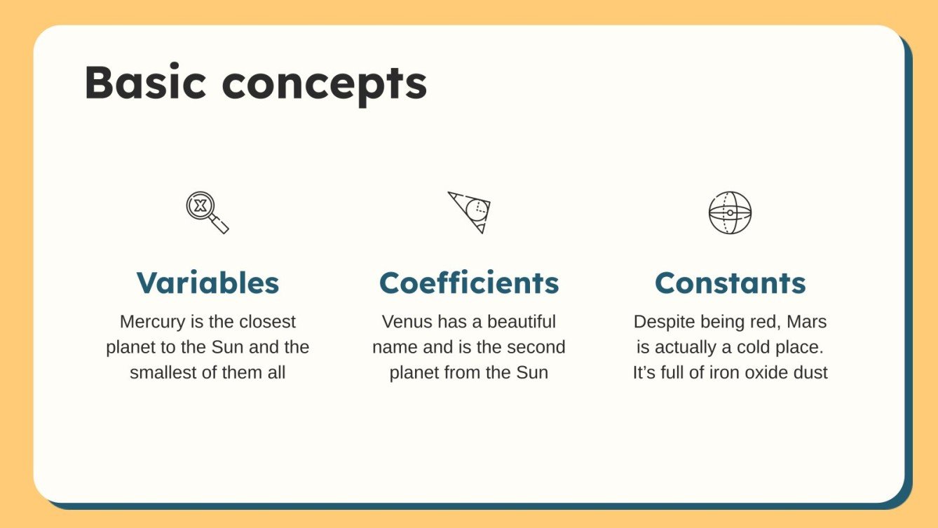 Algebra: Linear Equations and Inequalities - Math