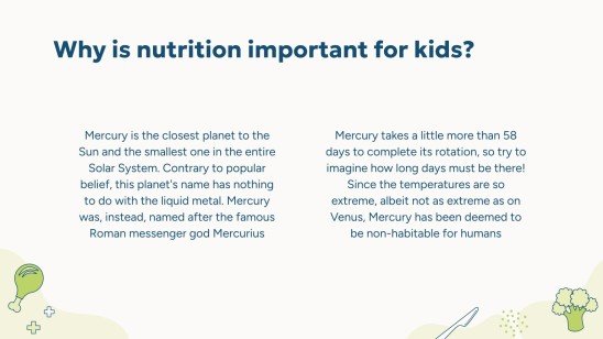 Nutrition and Healthy Eating - Health - 9th Grade