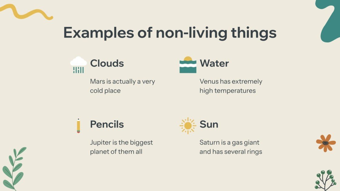 Living and Non-Living Things | Google Slides & PowerPoint