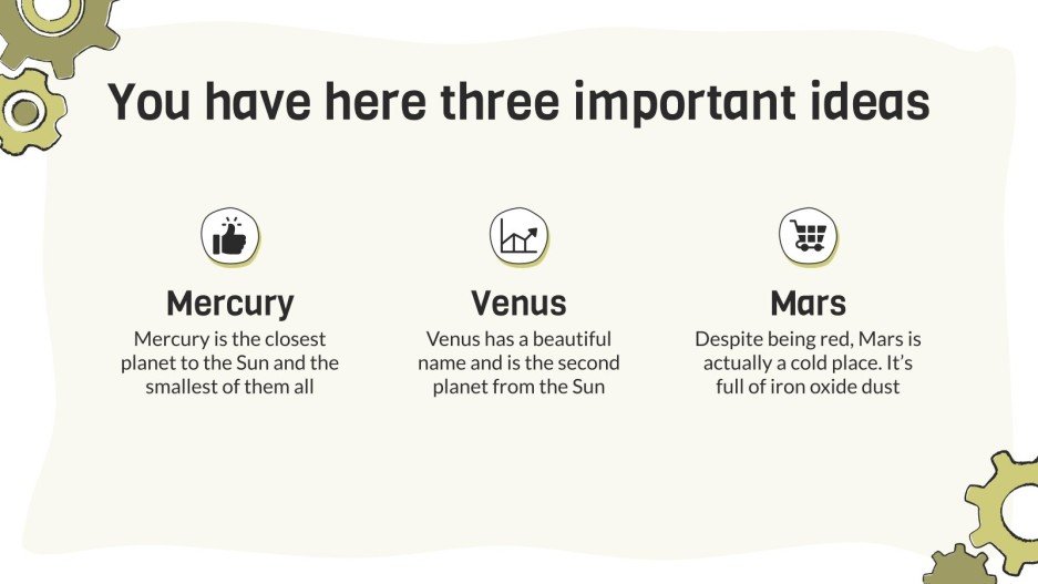 Mechanical Gears Theme | Google Slides and PowerPoint